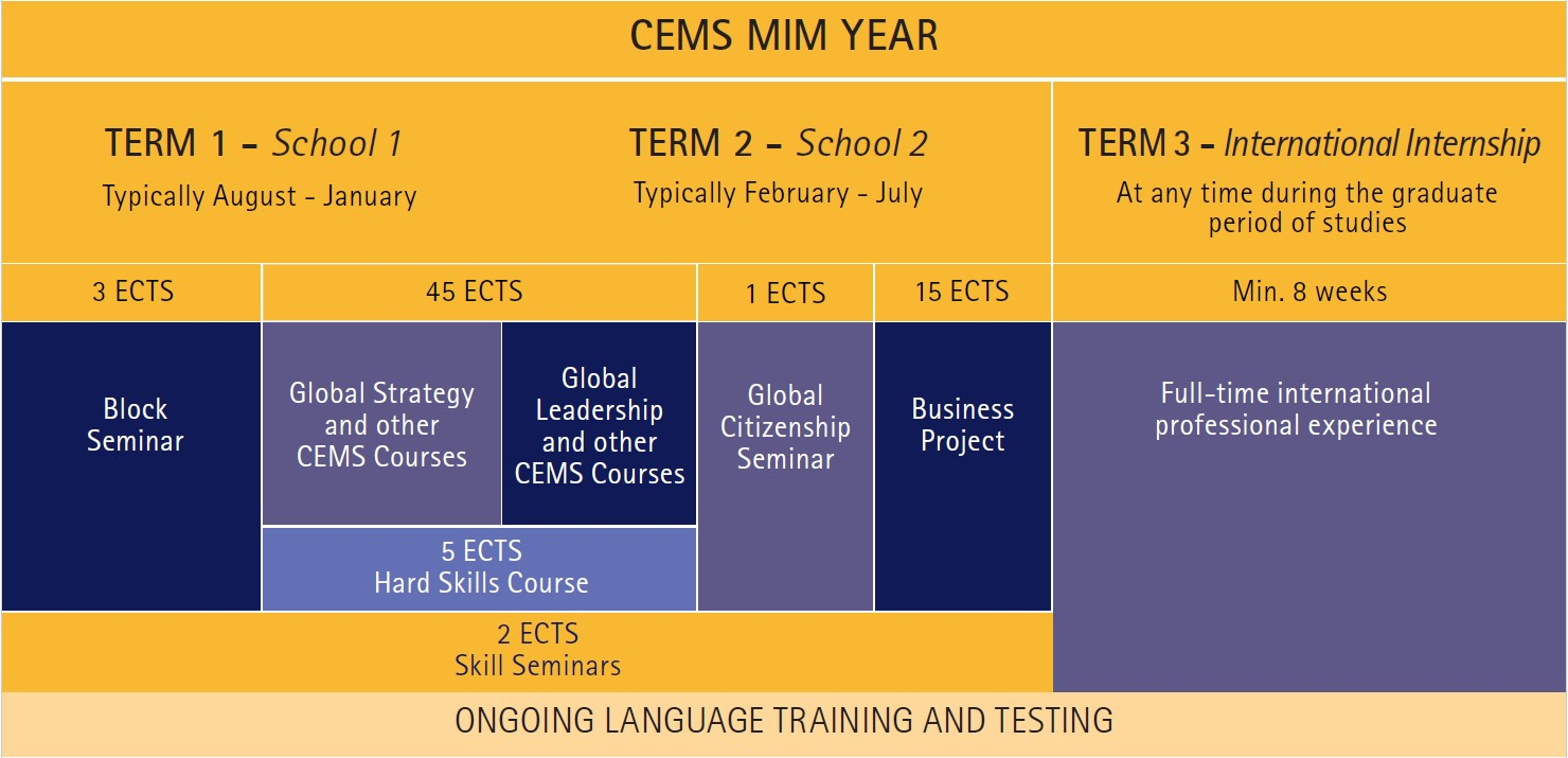 Curriculum of the CEMS MIM Programme | CEMS